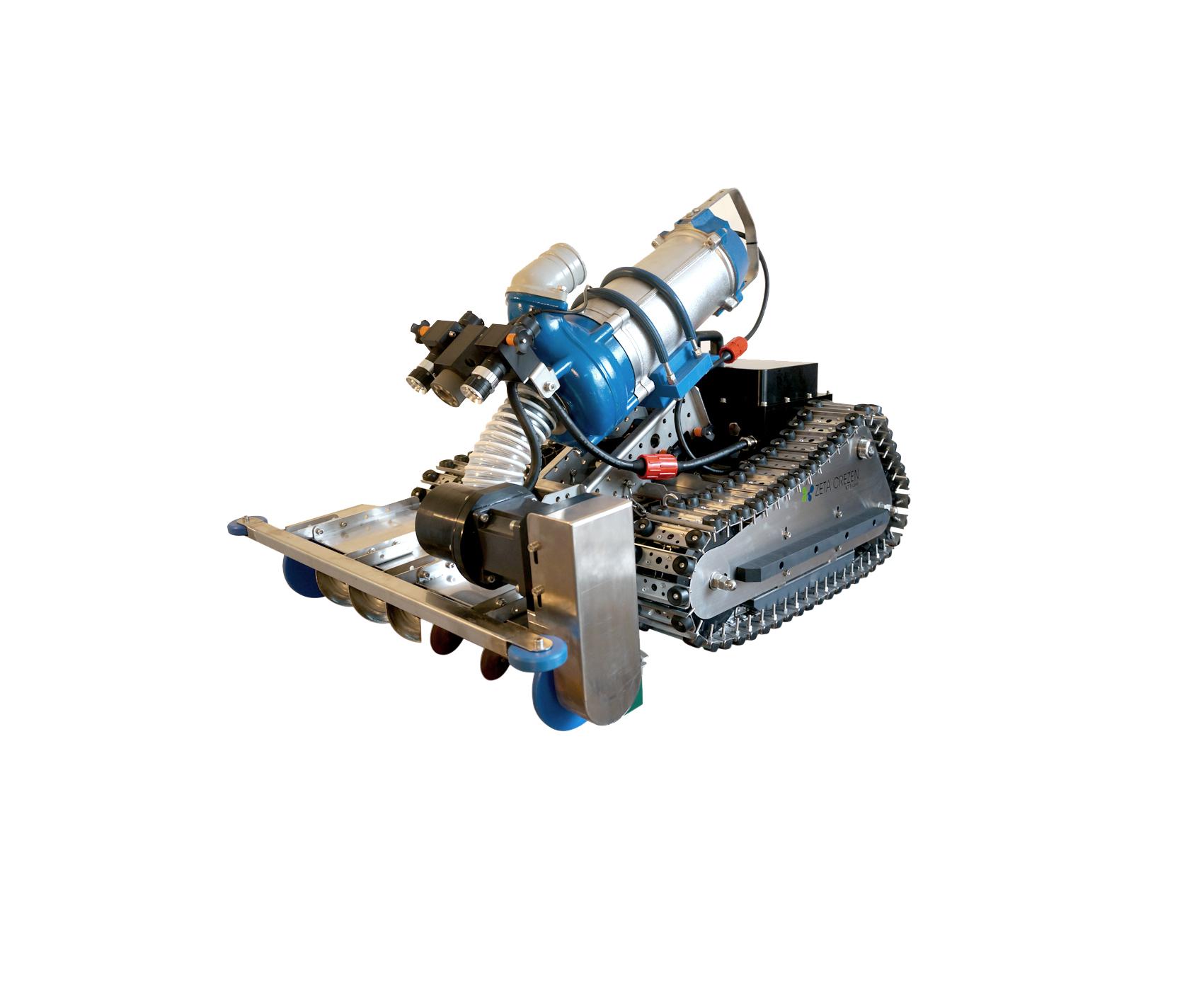 Underwater sludge cleaning robotic (by GMTECH Co., Ltd.)