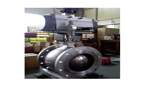 Valves, metal, ball - Segment Ball Valve (by DaehanCVD Co., Ltd.)