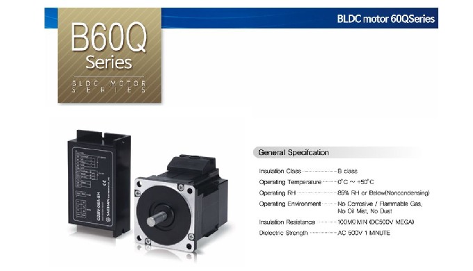 BLDC motor_B60Q Series l producing stepping motor (by SAEHAN ...