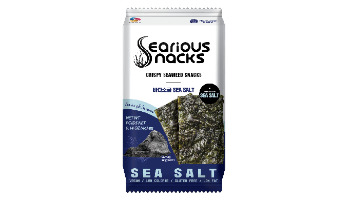 Seariousnacks Snacks aux algues grillées au sel de mer (par HanWool Food)