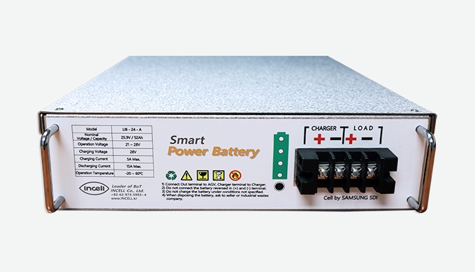[LIB-24-A] Lithium battery for AGV (by incell corp)