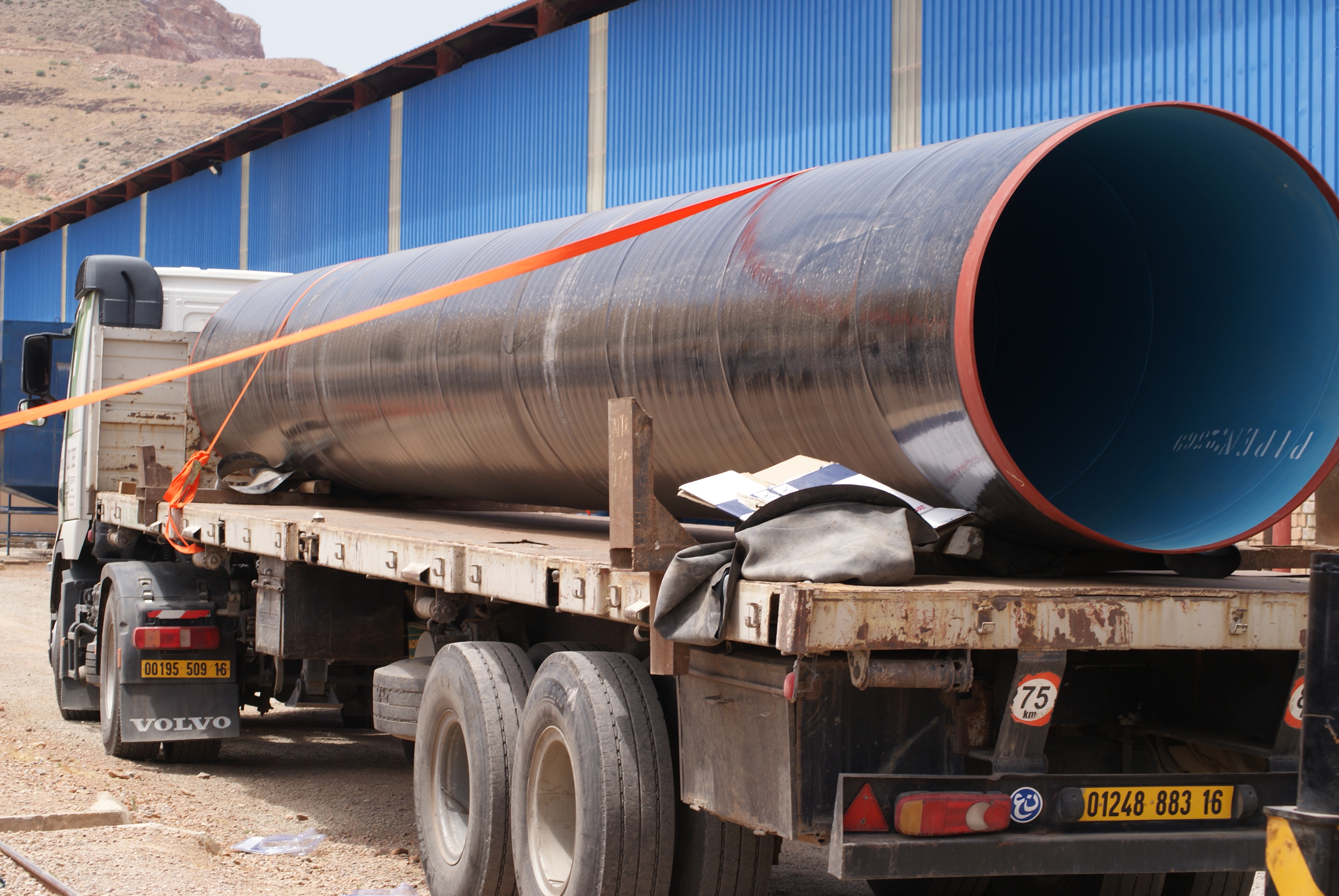 tube en acier soudé en spiral (par Maghreb Tubes,Spa)