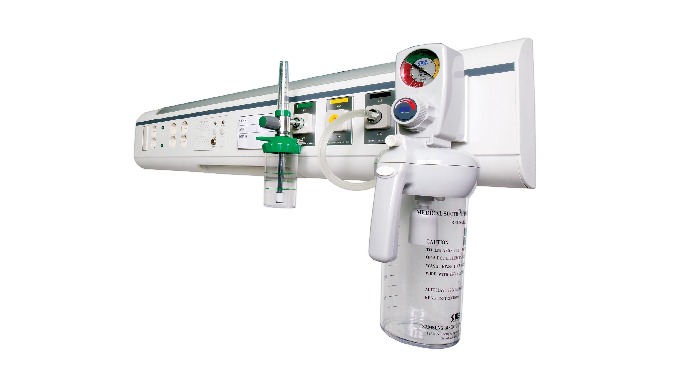 Console(Bed head unit) l medical equipment (by SAMSUNG MEDICAL ENG. CO ...