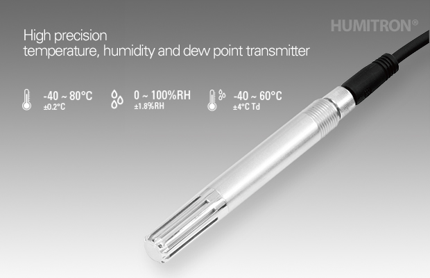 Probe type high performance temperature/humidity/dew point transmitter ...