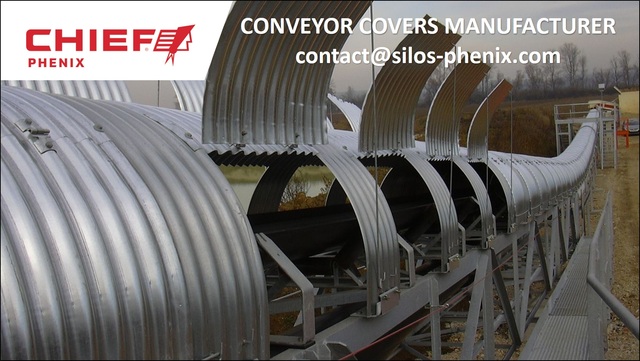 Capot de Protection pour Convoyeur à bande (par PHENIX ROUSIES INDUSTRIES)