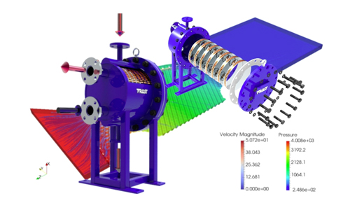 Brazed Shell and Plate Heat Exchanger (by FROST Co.,Ltd.)