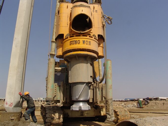 Auger Machine, Button Bit, STIR ROD, DTH Hammer_ Sungwon Heavy ...