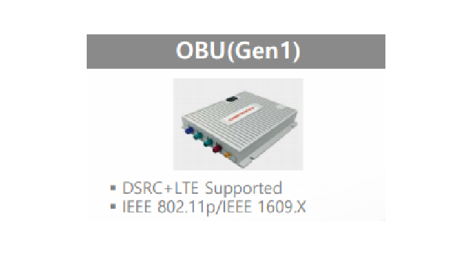 OBU(On Board Unit) | DSRC+LTE Hybrid (by Chemtronics Co., Ltd.)