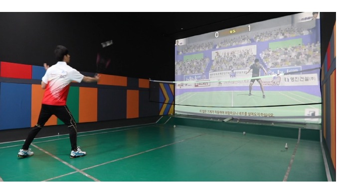 Screen Badminton VR Sports Game - SmashingZon (by TL-Industry Co.,Ltd.)