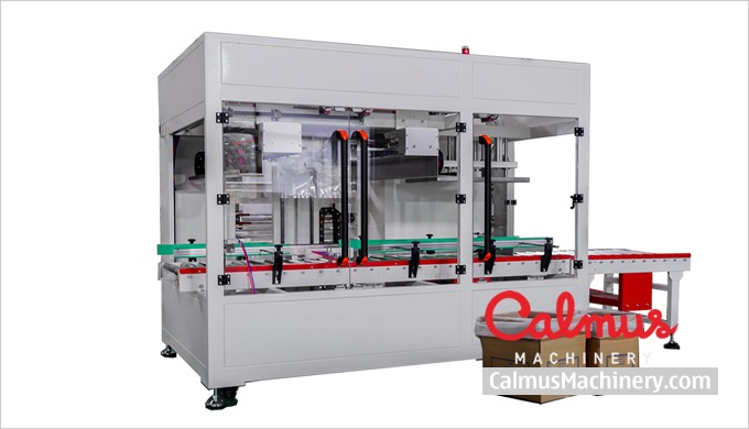 Case Liner Polybag Inserting Machine for Bulk Box Packaging (by Calmus ...