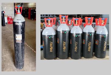 BOTELLAS GAS CO2 ALIMENTARIO (de Gasos Felmar)